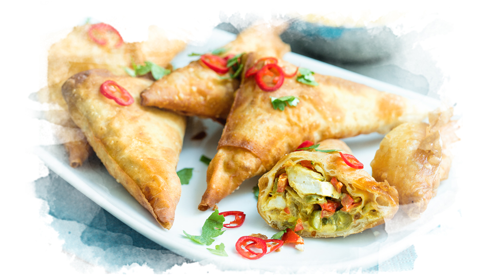 Indische Samosa